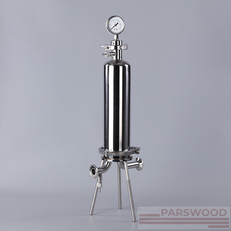 Single Round Sanitary Liquid Filter Housing (MTO) – PARSWOOD